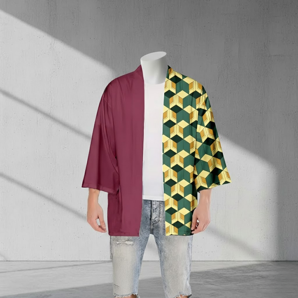 Demon Slayer Kimono Cosplay Cloak for Adults Anime Costume – ThePoysha