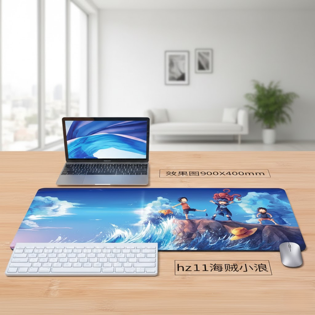 One Piece Luffy Mouse Pad Rubber Non-Slip Desk Mat – ThePoysha