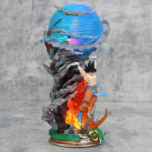 Dragon Ball Goku Spirit Bomb LED Action Figure – ThePoysha