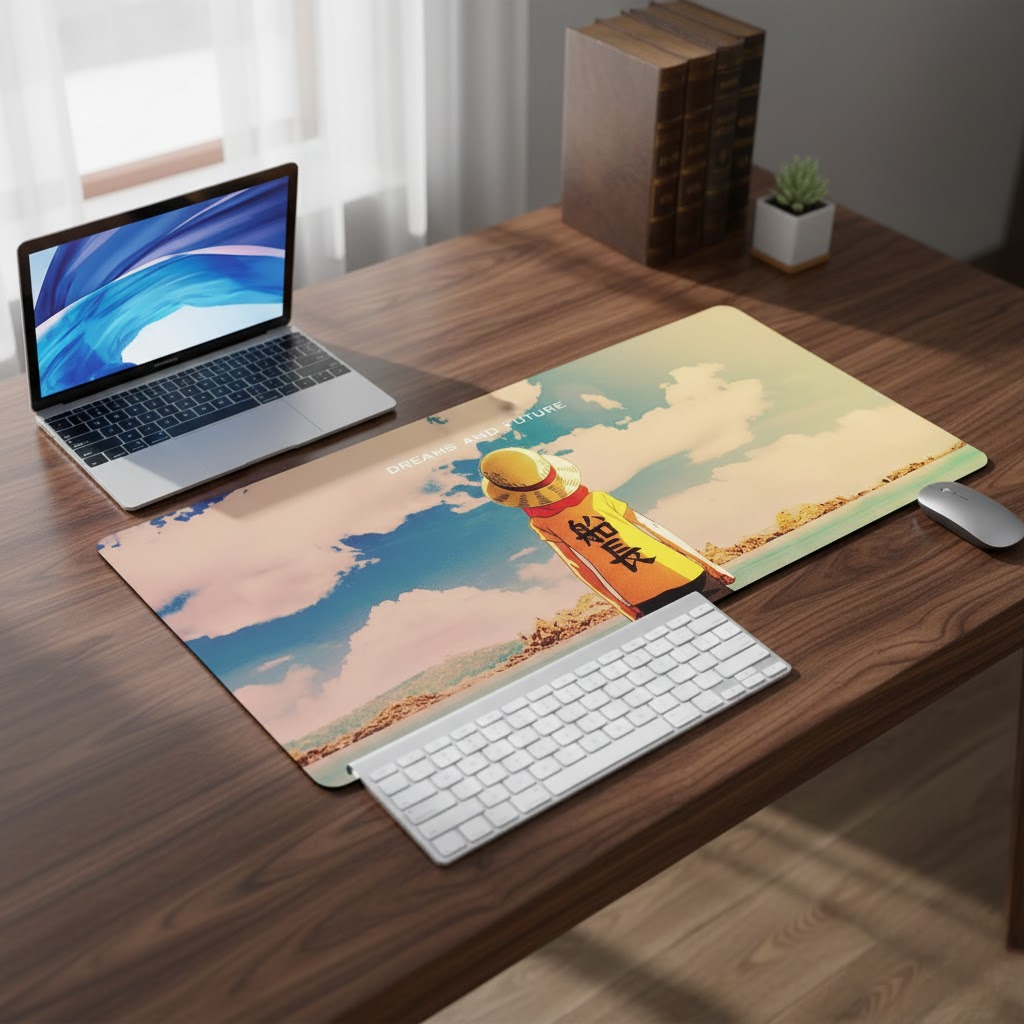 One Piece Luffy Mouse Pad Rubber Non-Slip Desk Mat – ThePoysha