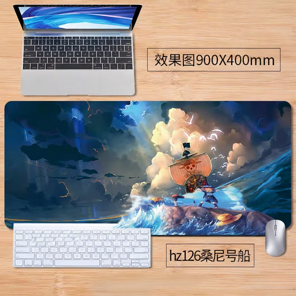 One Piece Luffy Mouse Pad Rubber Non-Slip Desk Mat – ThePoysha