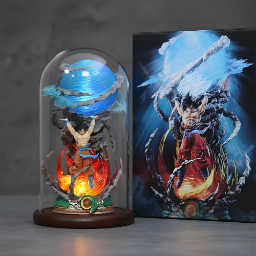 Dragon Ball Goku Spirit Bomb LED Action Figure – ThePoysha