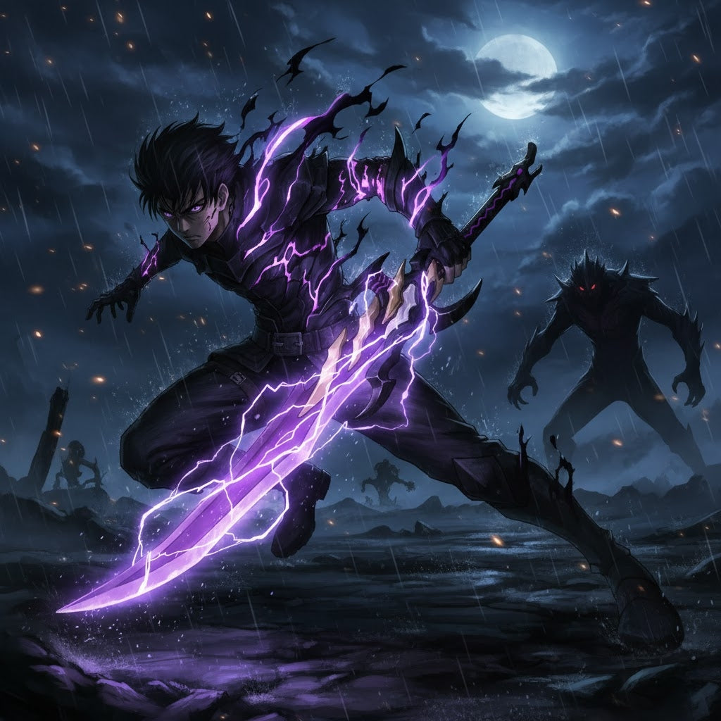 Antares Fangs Dagger Solo Leveling Cosplay Replica for Collectors ...